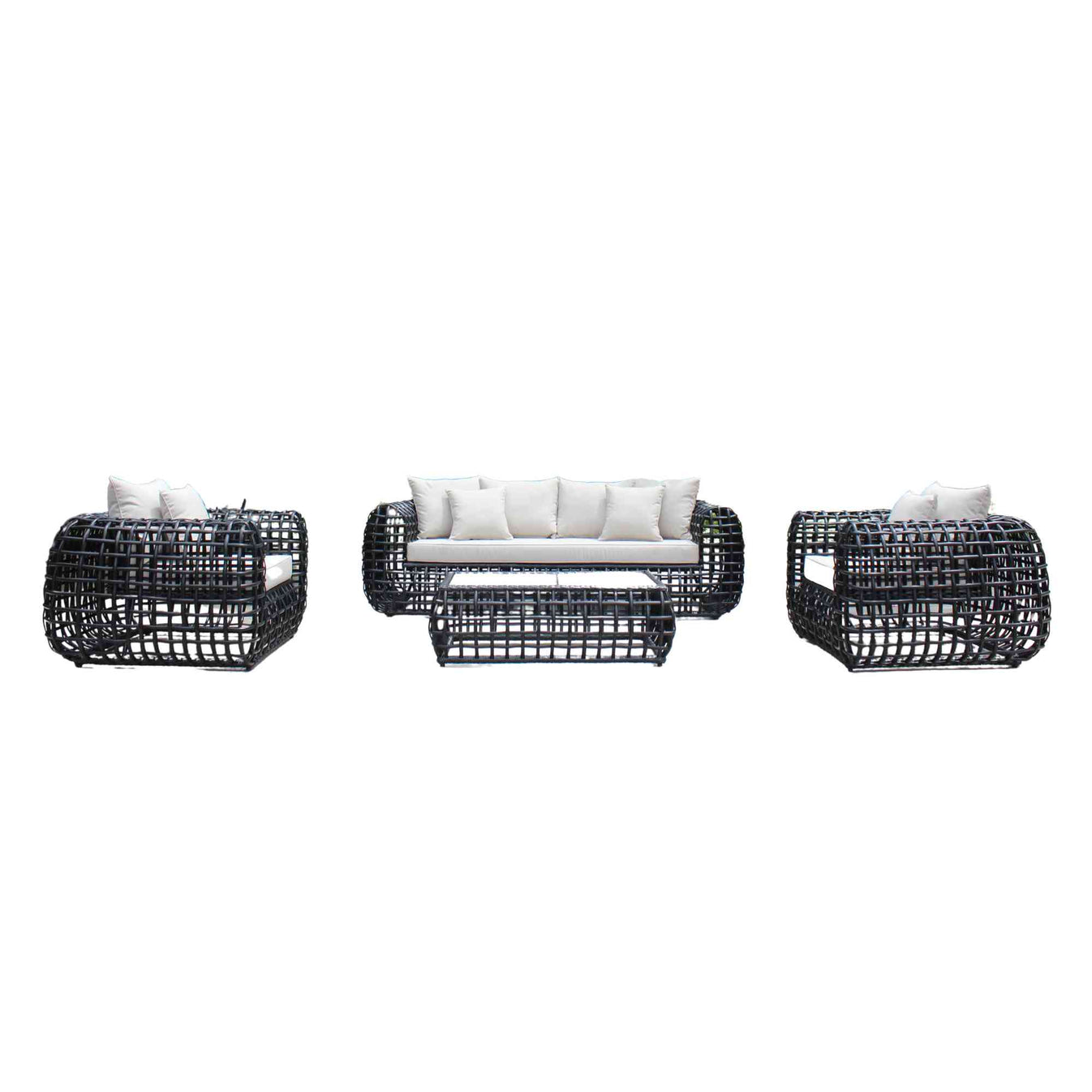 Monte Carlo 4-Piece Seating Set – Pelican Reef